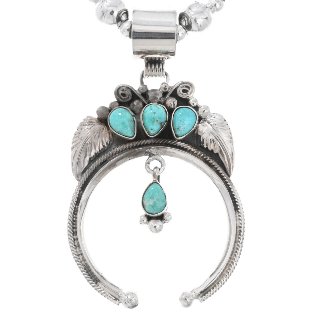 Navajo Turquoise Naja Pendant – Buffalo Mercantile